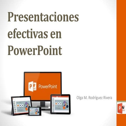 Presentaciones efectivas | PPTX | Desktop Publishing | Computer ...