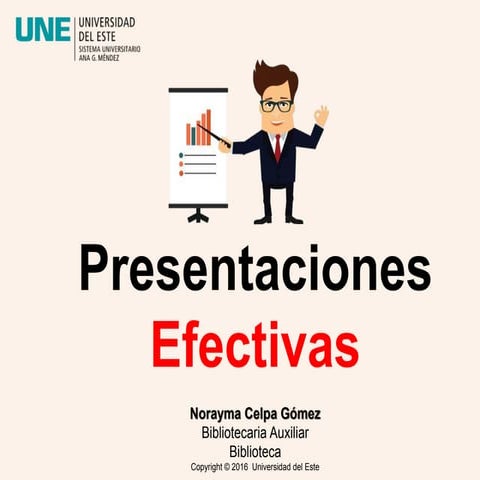Tips para presentaciones efectivas | PPTX