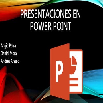 Presentaciones en power point | PPTX | Technology & Computing