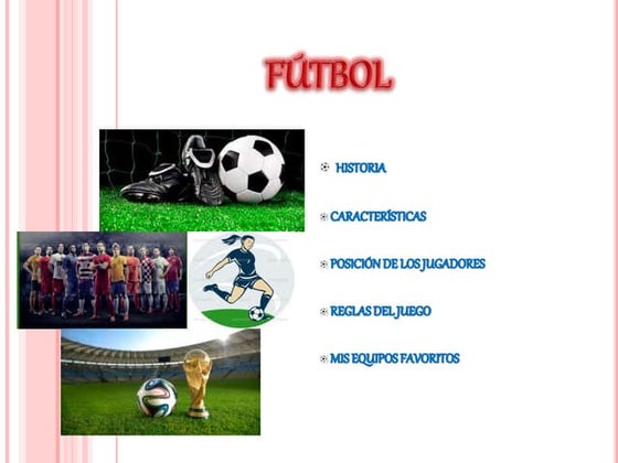 Diapositivas del FÚTBOL | PPT