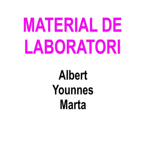 Presentacion f y q | ODP