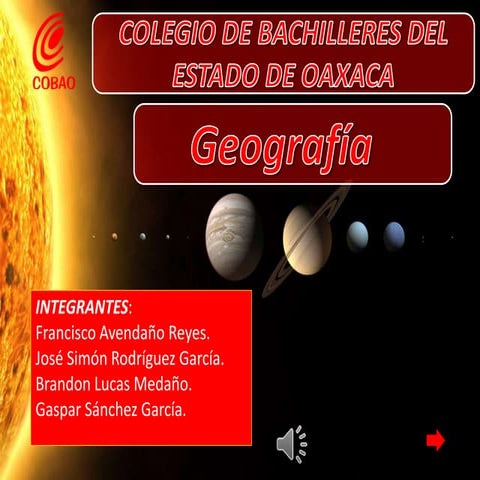 Presentacion geografia | PPTX