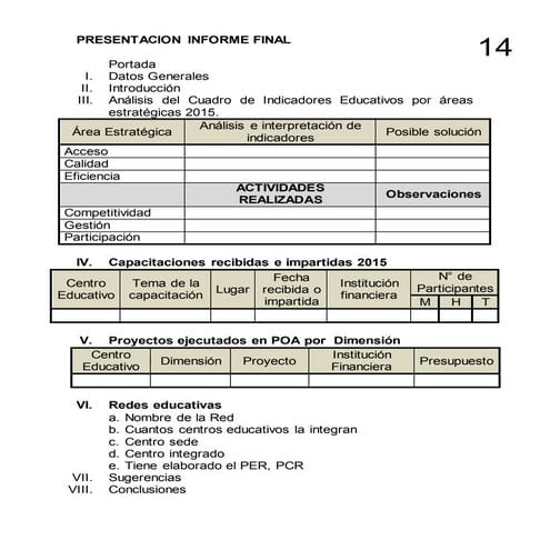 Presentacion informe final | DOCX