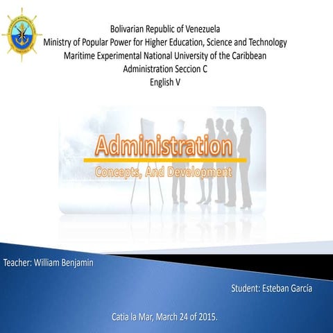 Administración IGN | PPT