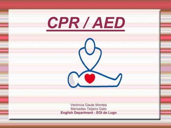 American Red Cross CPR/AED | PDF | First Aid | Injuries