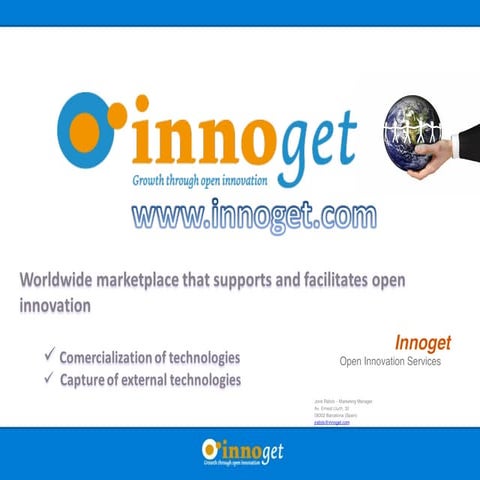 Open innovation for technology seekers : innoget.com