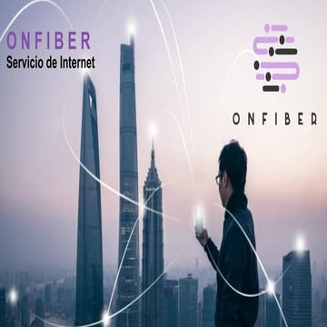 PRESENTACION INTERNET ONFIBER. para servicios empresarialespdf | PDF