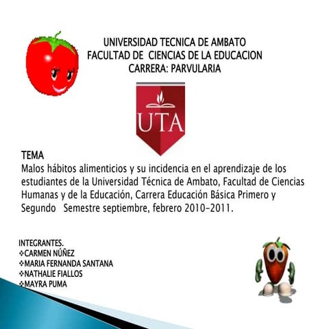 Presentacion investigacion | PPTX