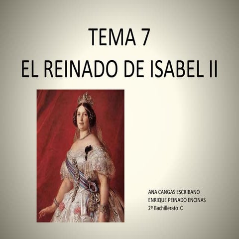 ISABEL II | PPTX
