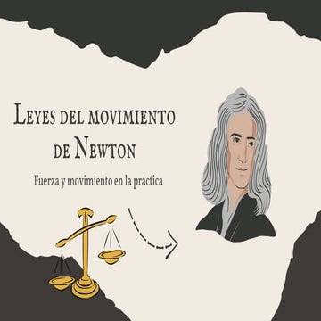 Presentación leyes del movimiento de Newton beige dibujado a mano .pdf