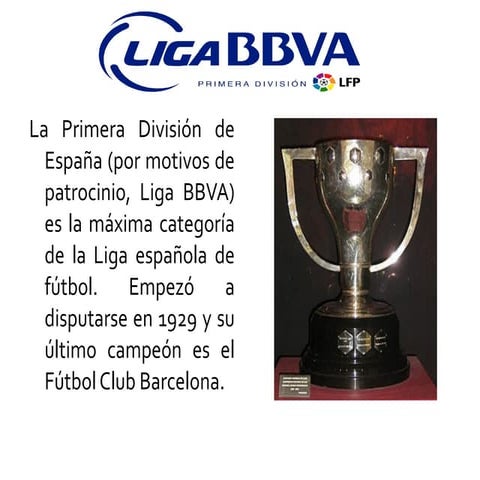 Liga bbva | PPT