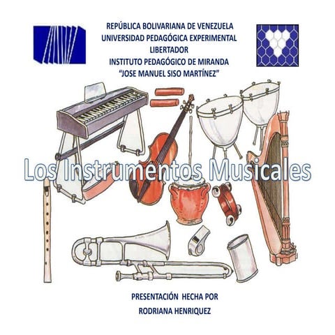 Los instrumentos musicales | PPT