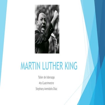 Presentacion luther king | PPTX