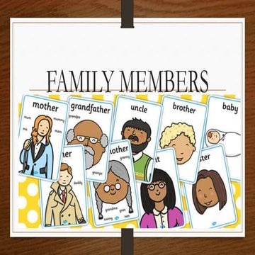 Presentacion my family | PPTX