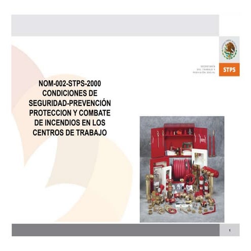 Guia Informativa de la Norma Oficial Mexicana NOM-002-STPS-2010 | PDF