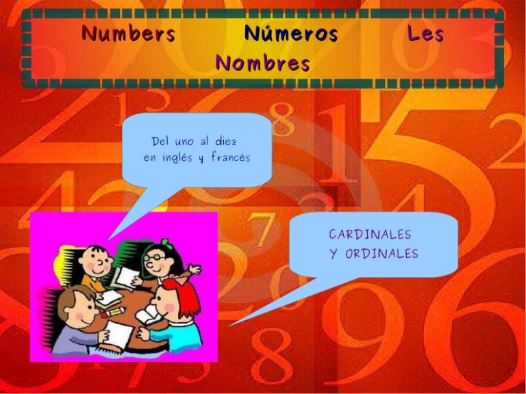 Presentacion numeros numbers