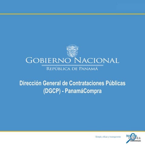 Presentacion panama compra 4 5-10 | PPTX
