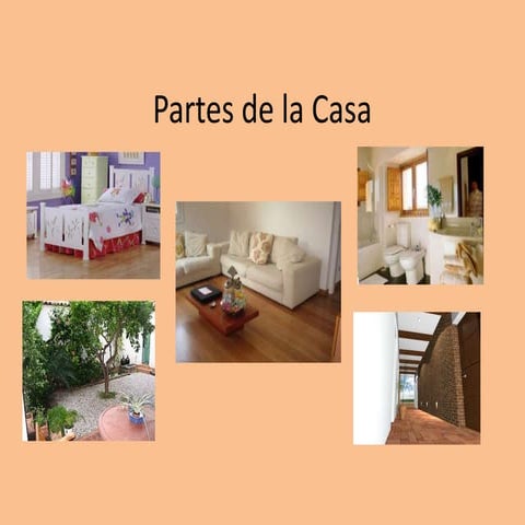 Presentacion partes de la casa | PPTX