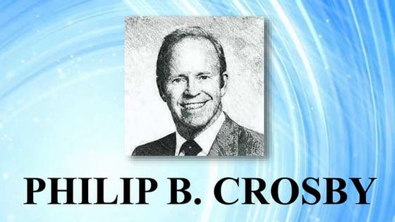Los 14 pasos para el mejoramiento de la calidad Philp Crosby | PPT