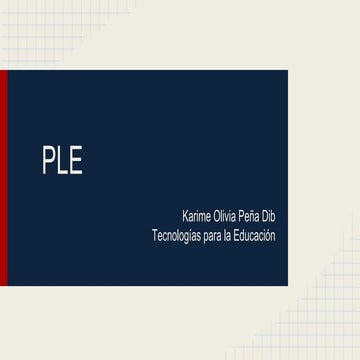 Ple en powerpoint | PPTX