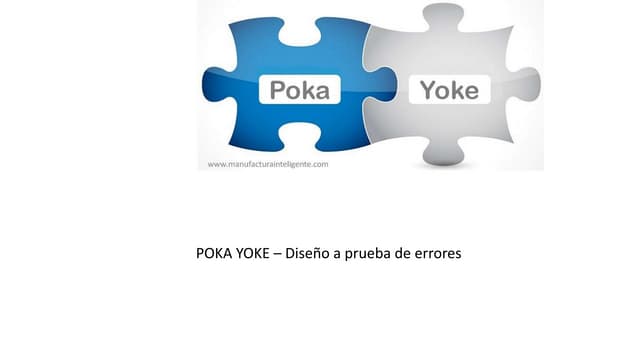 Poka yoke presentation | PPTX