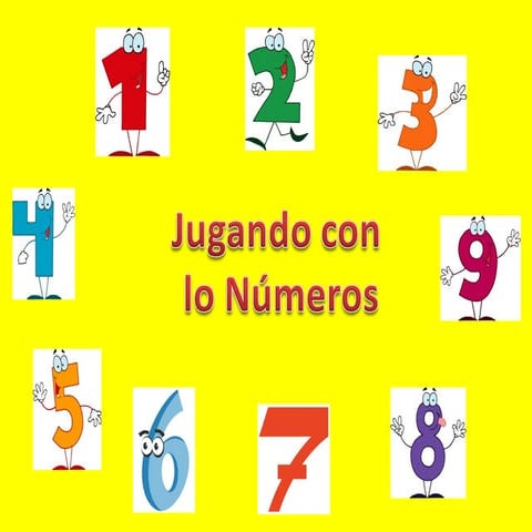 Presentacion ppt jugando con los números | PPT