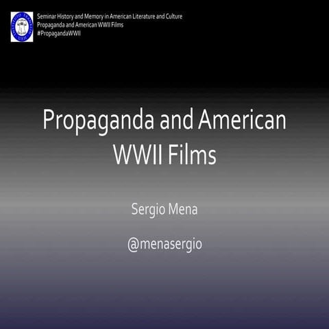 Wwi Propaganda | PPT