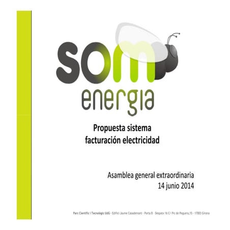 Factura corriente electrica | PPT