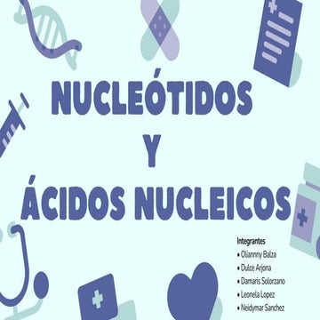 Comprehensive Overview of Nucleotides and Nucleic Acids: Structure ...