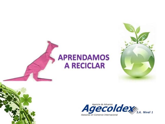 Aprendemos a reciclar | PPT