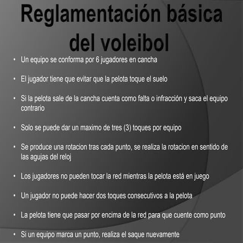 Reglas Del Voleibol DOC) 15 REGLAS BÁSICAS DEL VOLEIBOL.docx