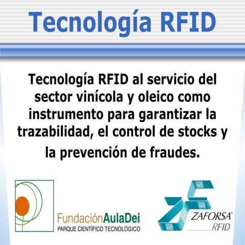 Presentacion Rfid | PPT