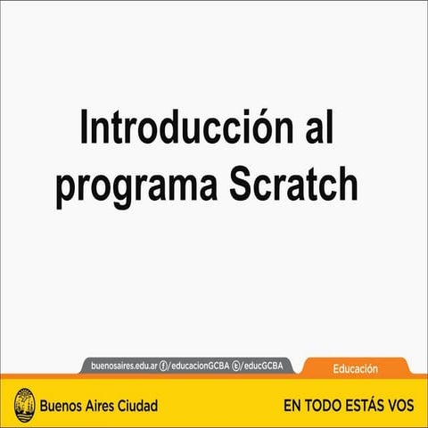 Tutorial de Scratch | PDF