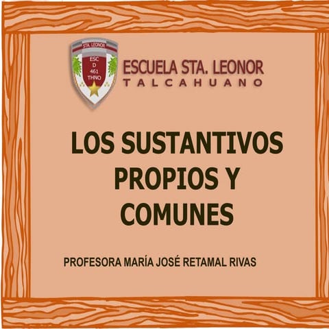 Presentacion sustantivos | PPT