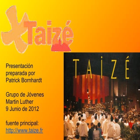 Taize Community | PPT