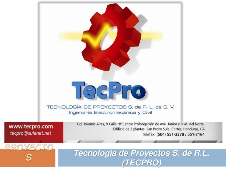 Presentacion tecpro 2011