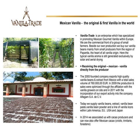 Processing of Vanilla. | PPTX