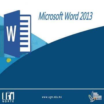 Manual práctico de WORD 2013 | PDF