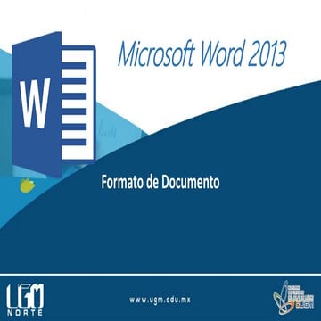 Unidad 4 / Formato de documento | PPTX