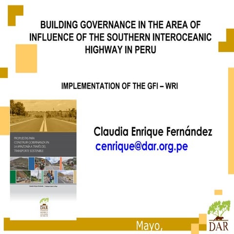 Building Governance in the Area of Influence of the Southern ...