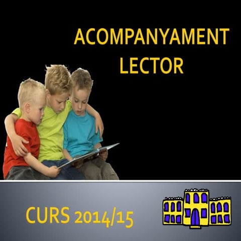 Presentació del Pla Lector als alumnes | PPTX