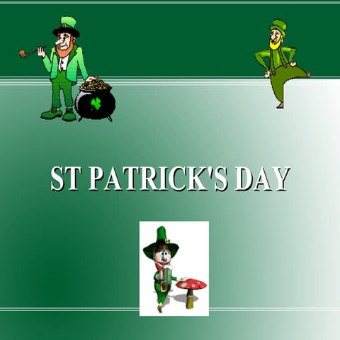 Presentació st patrick | PPT
