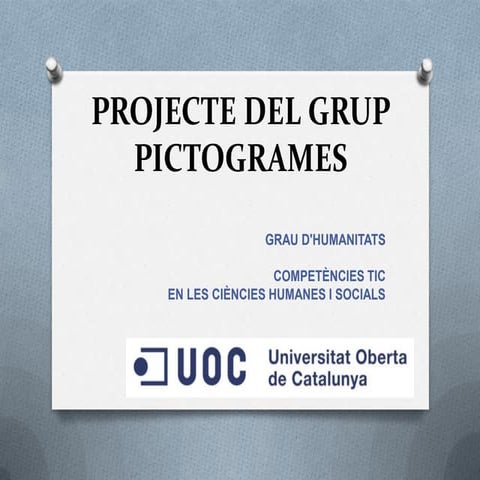 Presentació projecte | PPT