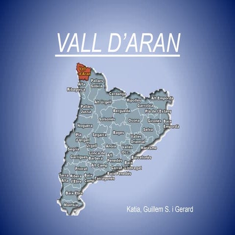 Presentavcció vall d'aran | PPTX