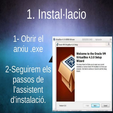 Presentació virtual box_lluelles | ODP