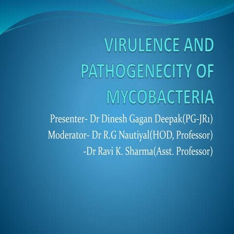 virulence and pathogenesis of mycobacteria.pptx