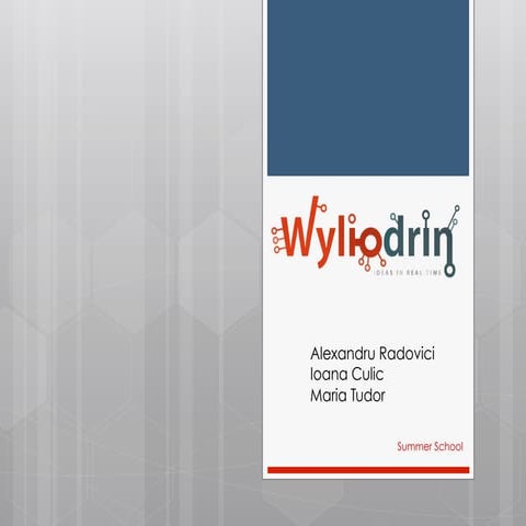 Wyliodrin at the ProInfo Summer School | PDF