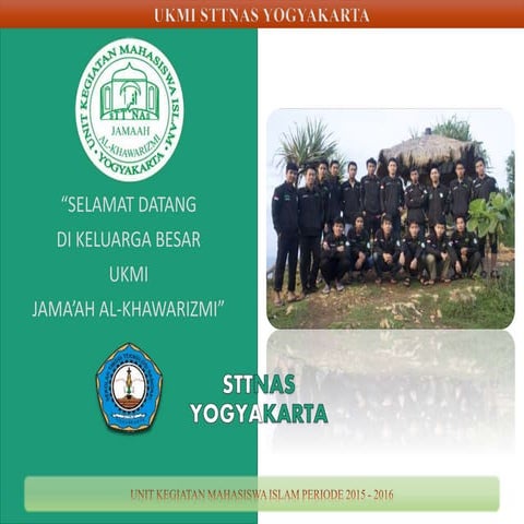 Presentase ukmi siap kader 2015 | PPT