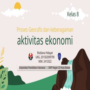 PPT Kegiatan Ekonomi masyarakat. ke,as 7 pelajaran ips | PPTX