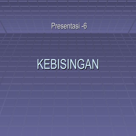 Presentasi 6 | PPT